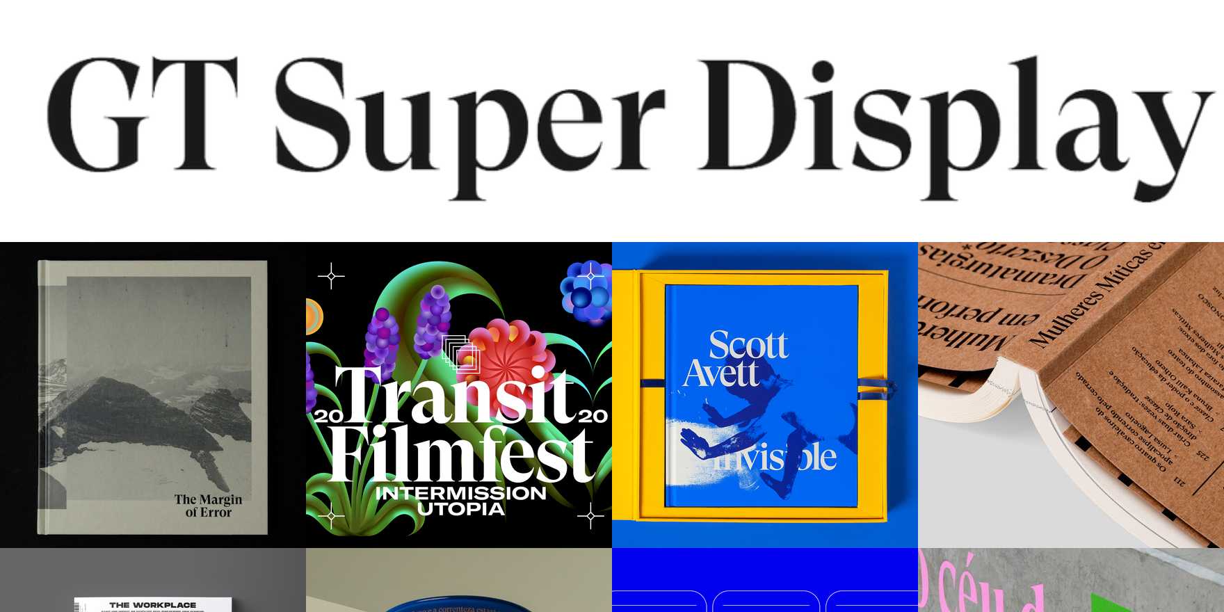 GT Super Display in use - Fonts In Use