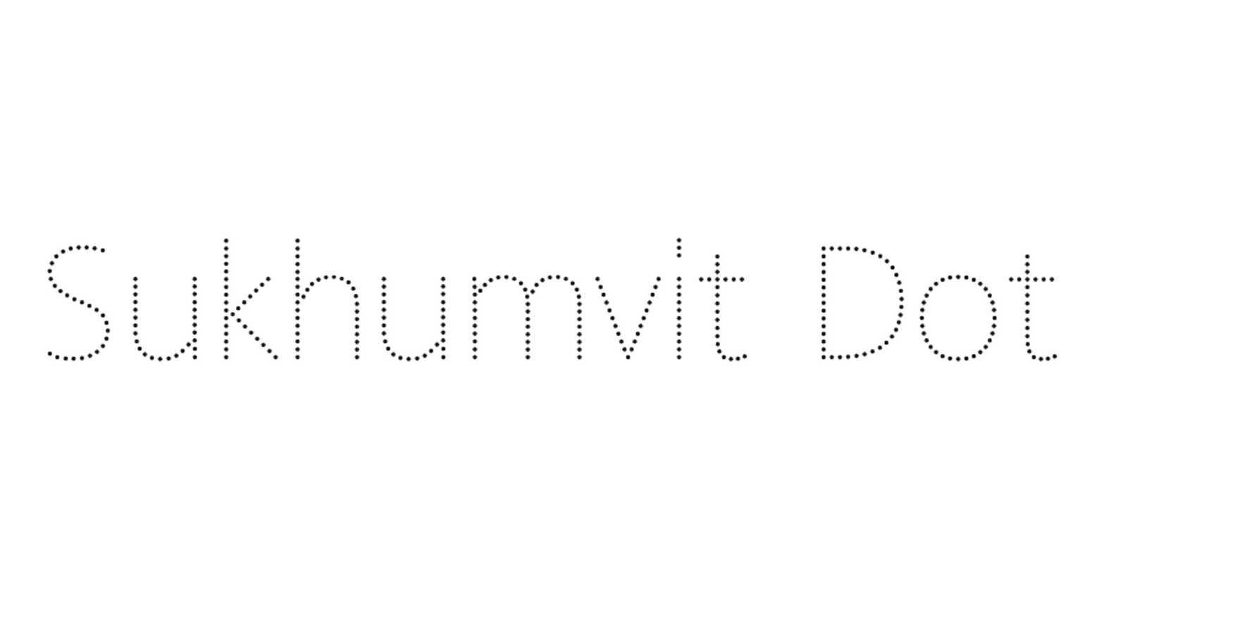 Sukhumvit Dot in use - Fonts In Use