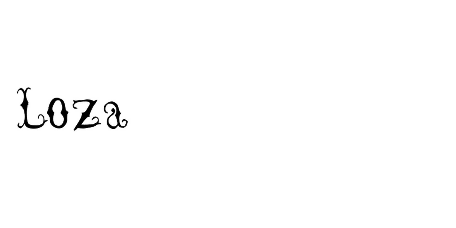 Loza in use - Fonts In Use