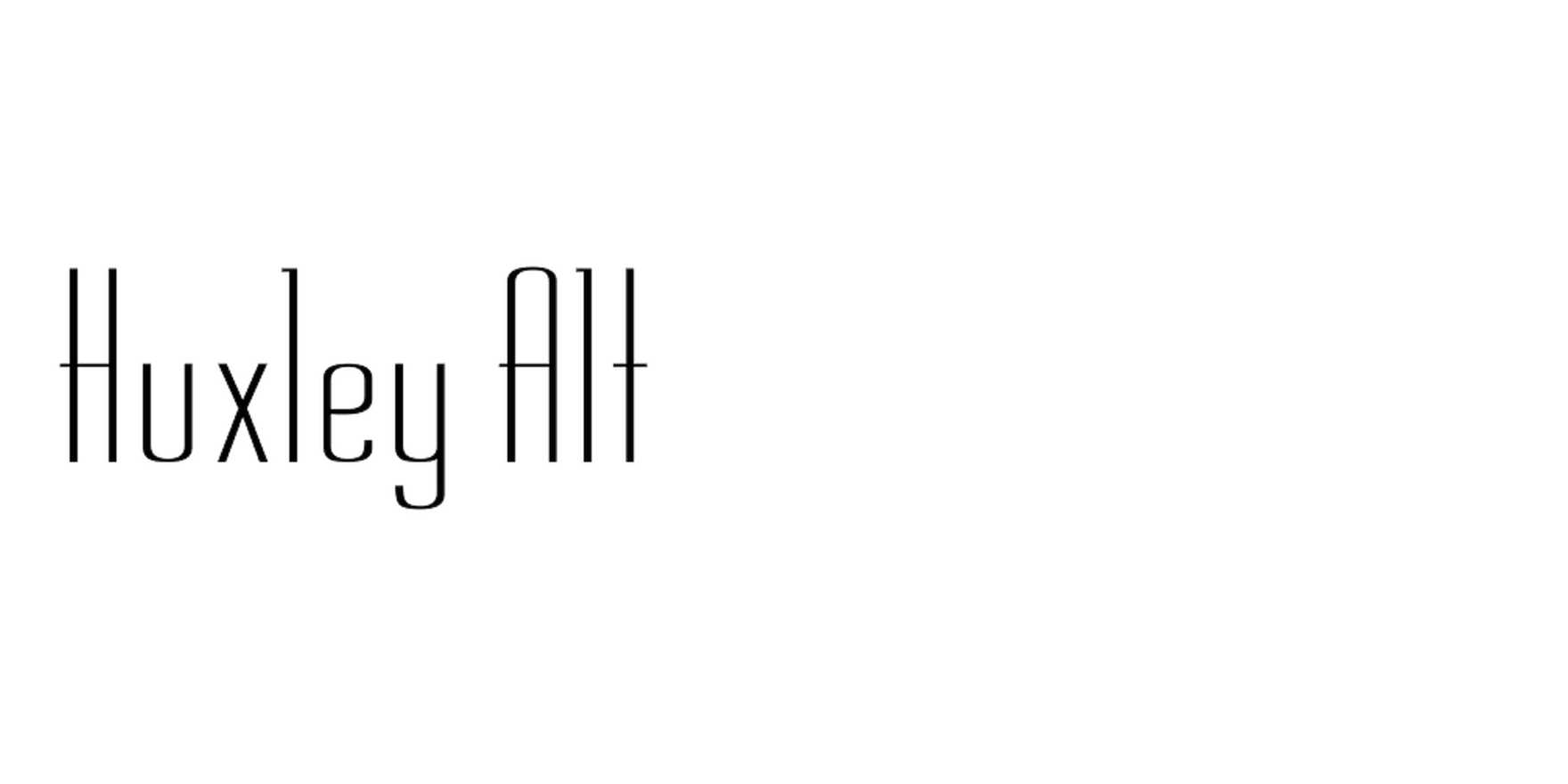 Huxley Alt in use - Fonts In Use