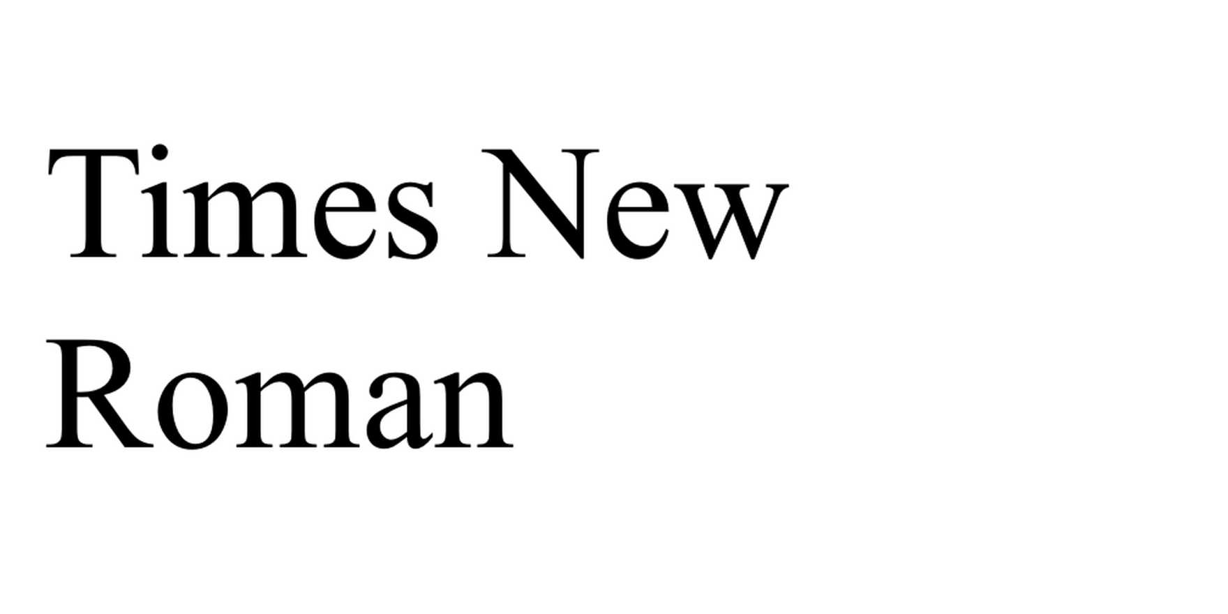 Times New Roman (The Monotype Corporation) in use - Fonts In Use