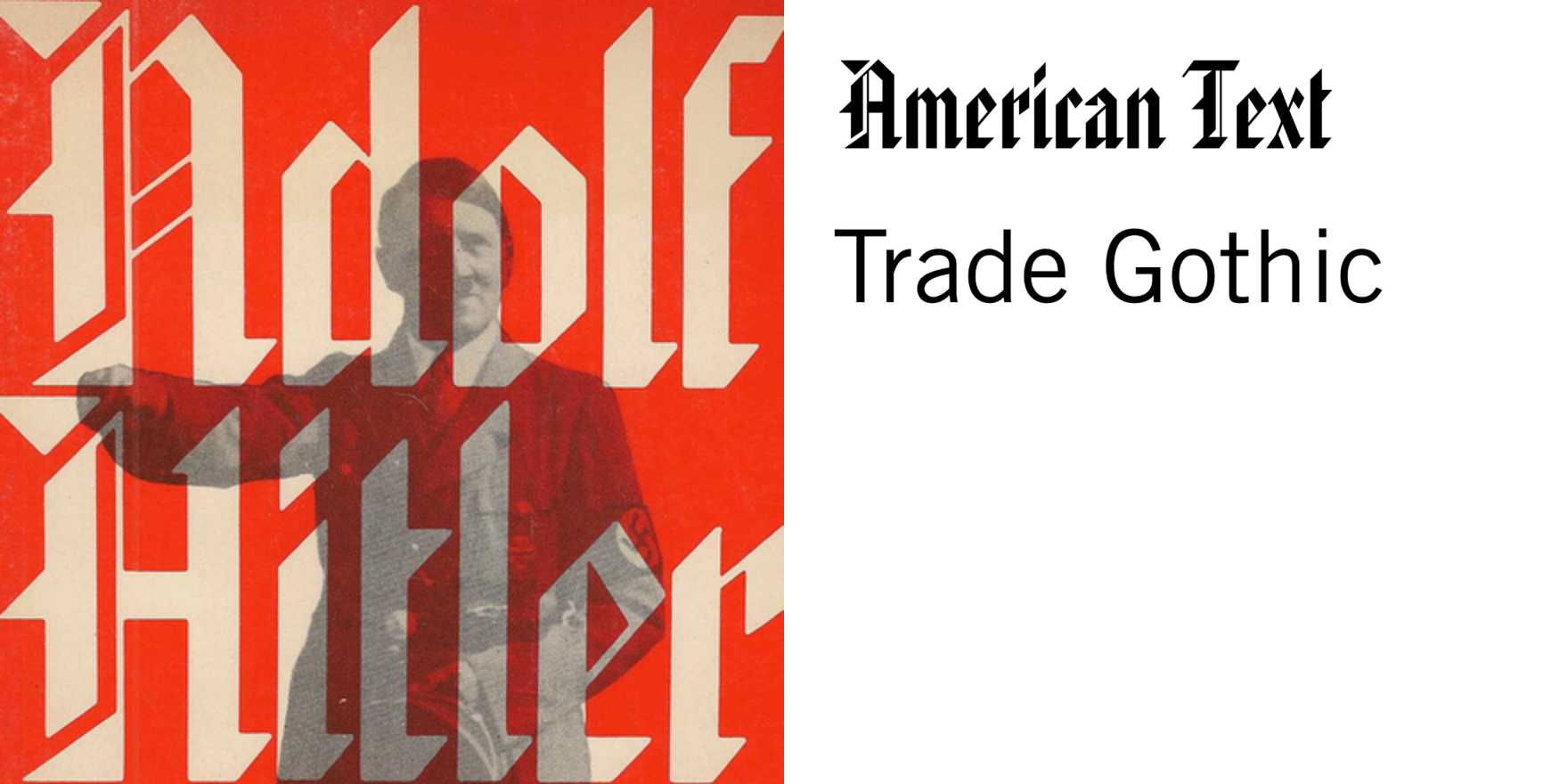 Mein Kampf by Adolf Hitler, Houghton Mifflin Sentry Edition - Fonts In Use