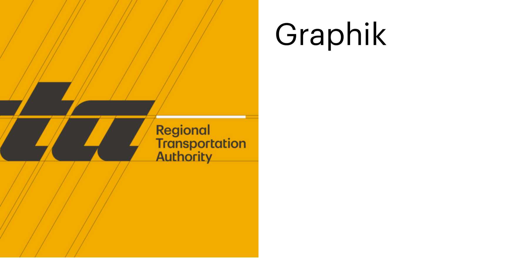 Regional Transportation Authority (RTA) rebrand - Fonts In Use
