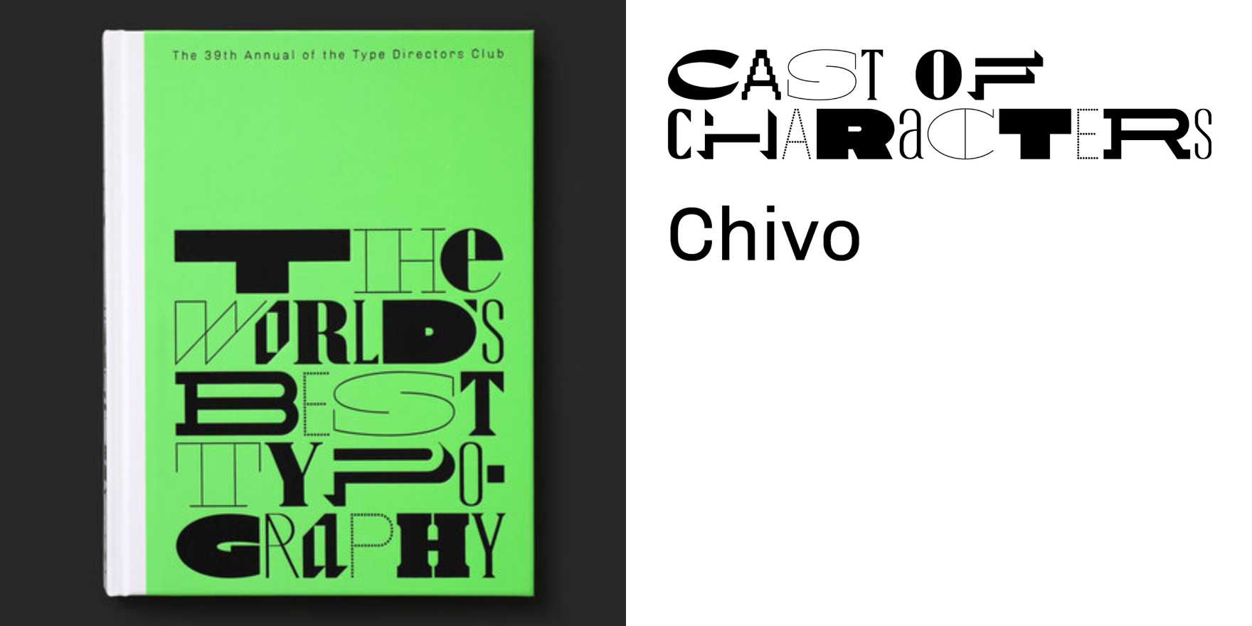 TDC 64 - Fonts In Use