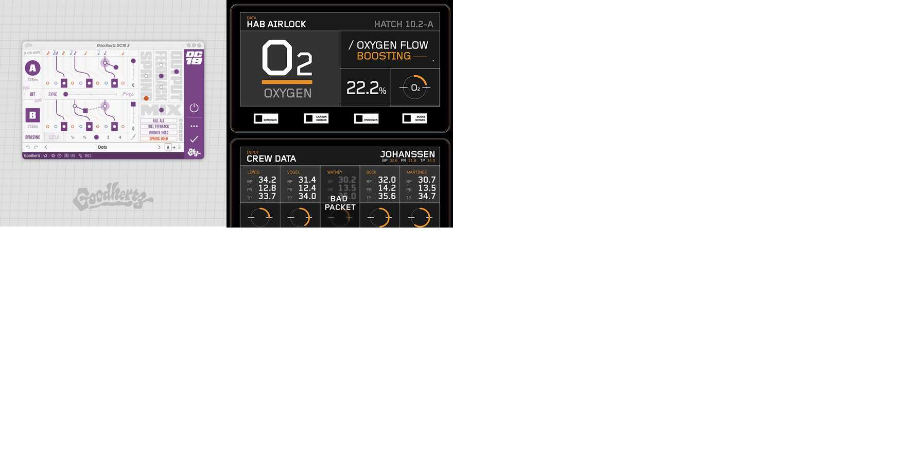 Interface - Fonts In Use