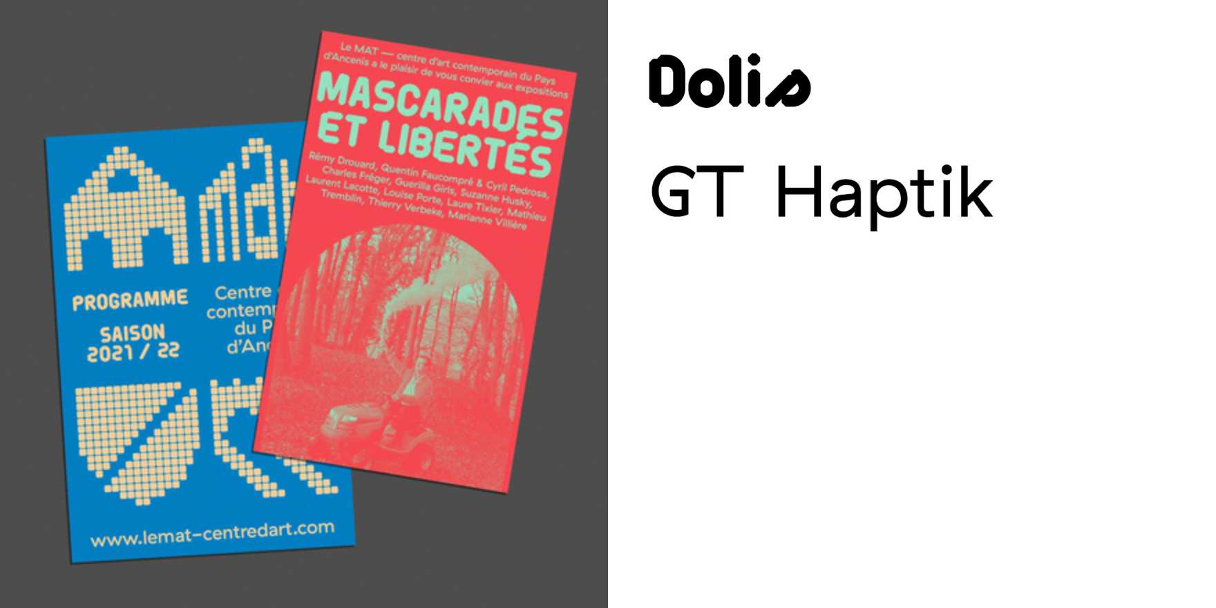 Le MAT visual identity - Fonts In Use