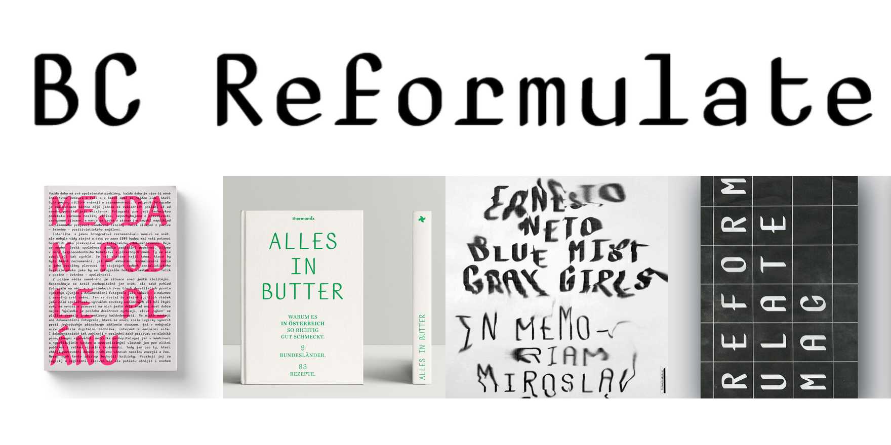 BC Reformulate in use - Fonts In Use