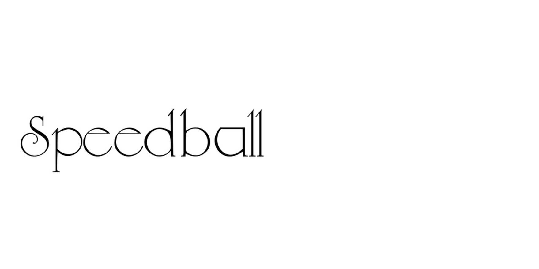Speedball in use - Fonts In Use
