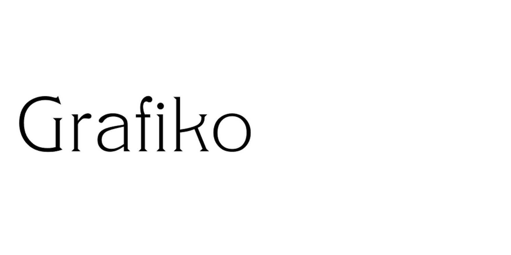 Grafiko in use - Fonts In Use