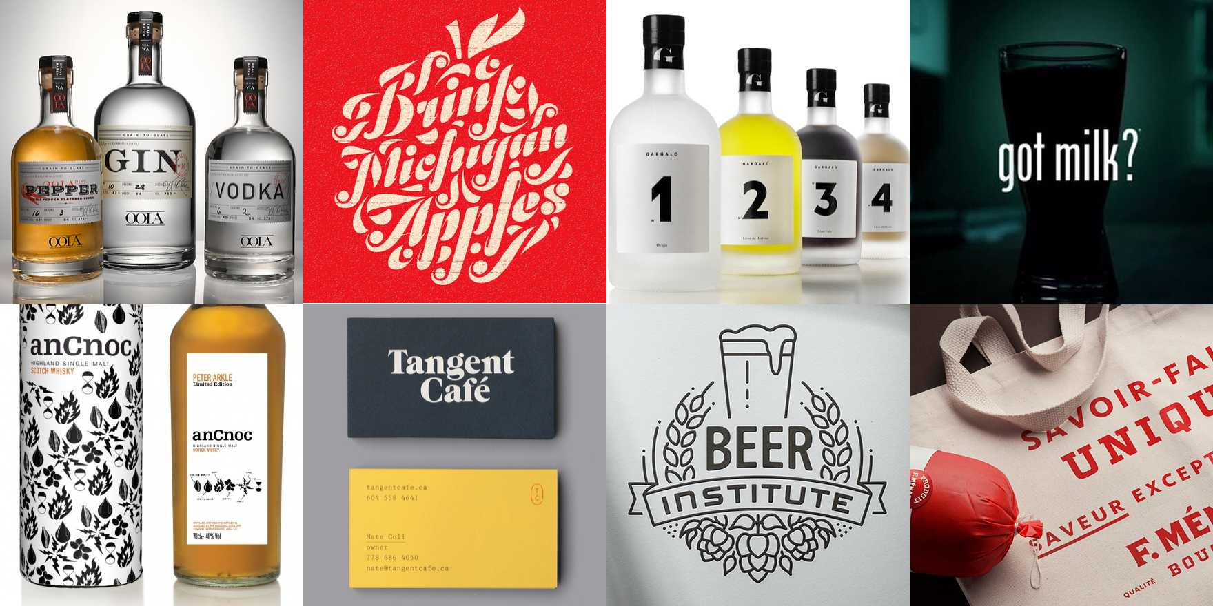 Beverages - Fonts In Use