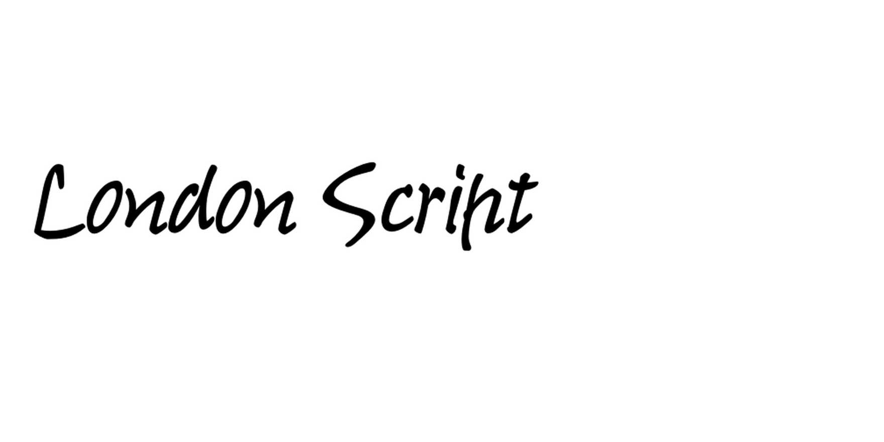London Script in use - Fonts In Use