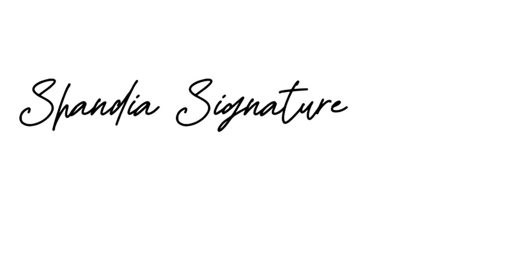 Shandia Signature in use - Fonts In Use