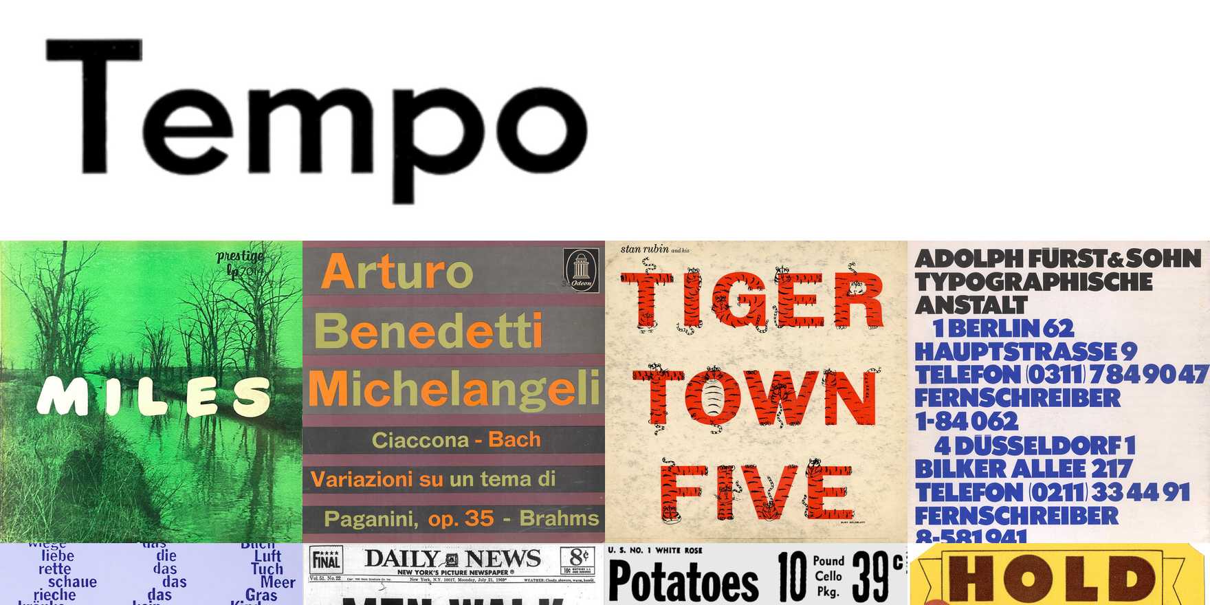 Tempo in use - Fonts In Use