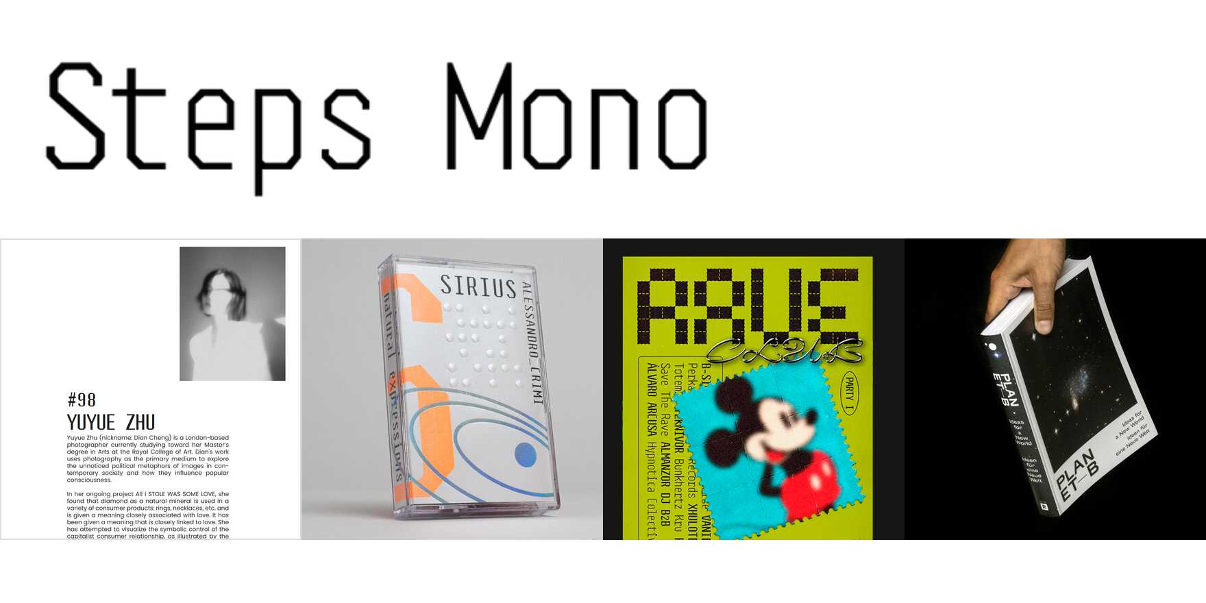 Steps Mono in use - Fonts In Use