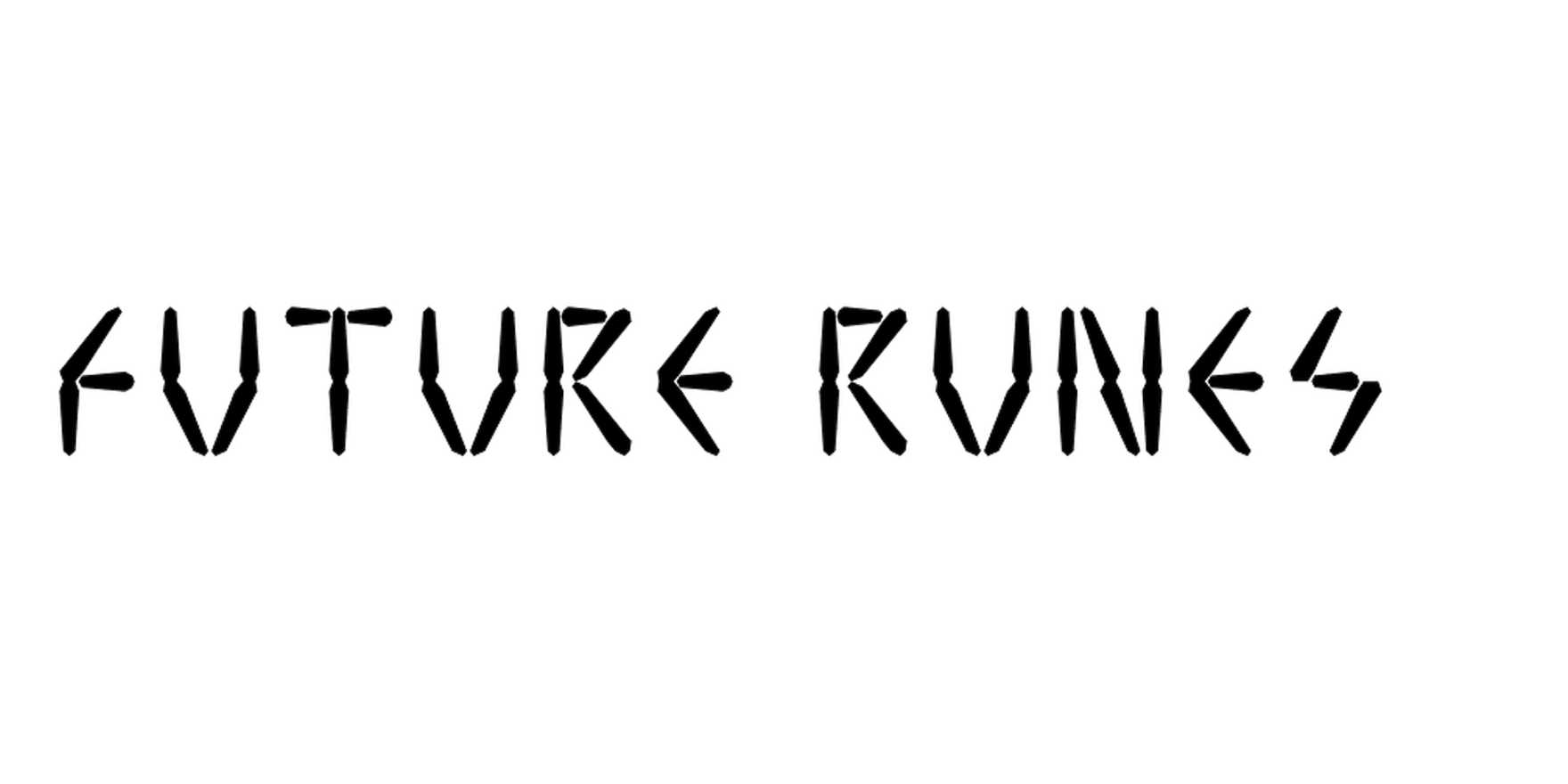 Future Runes in use - Fonts In Use
