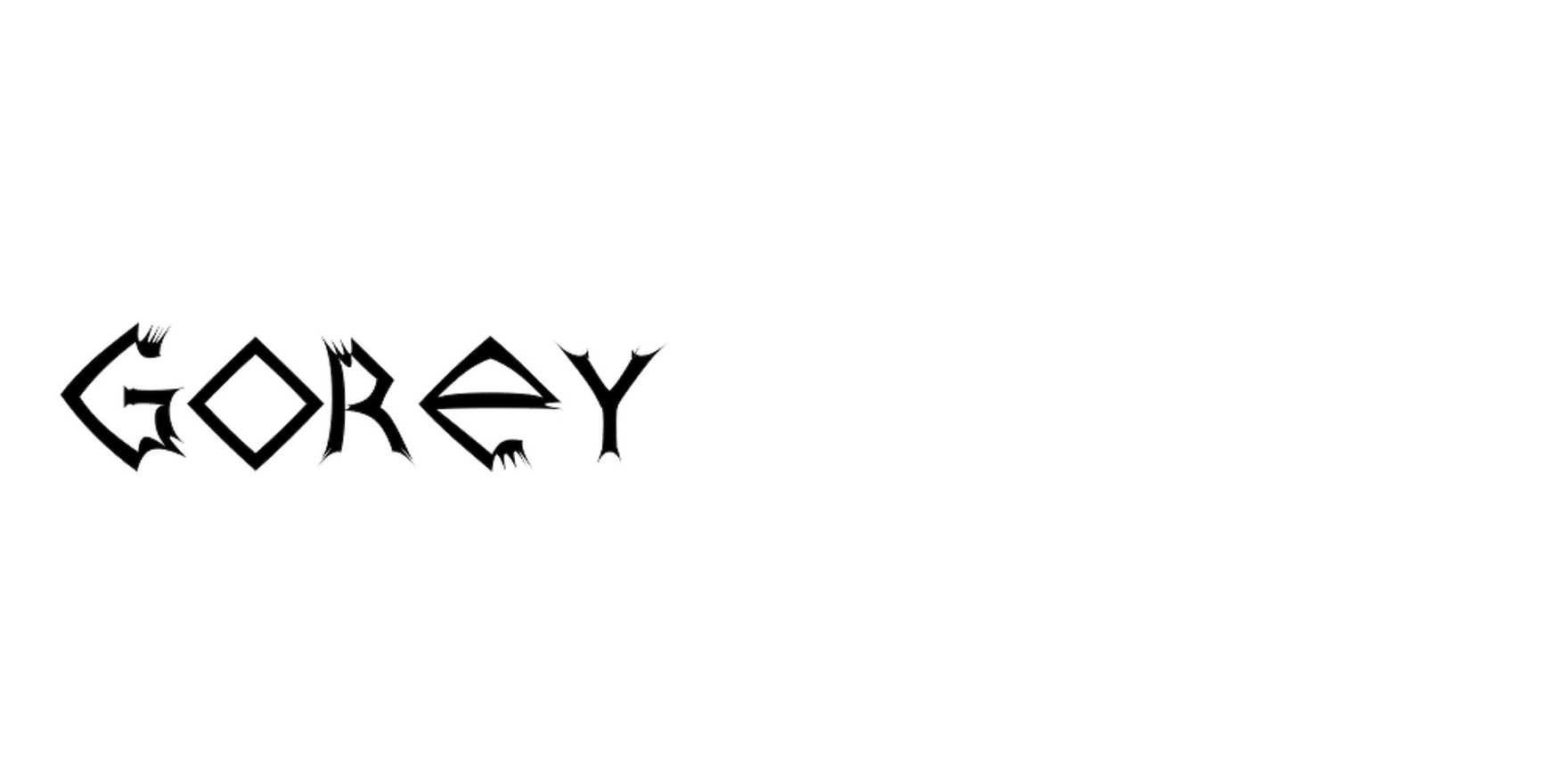Gorey in use - Fonts In Use