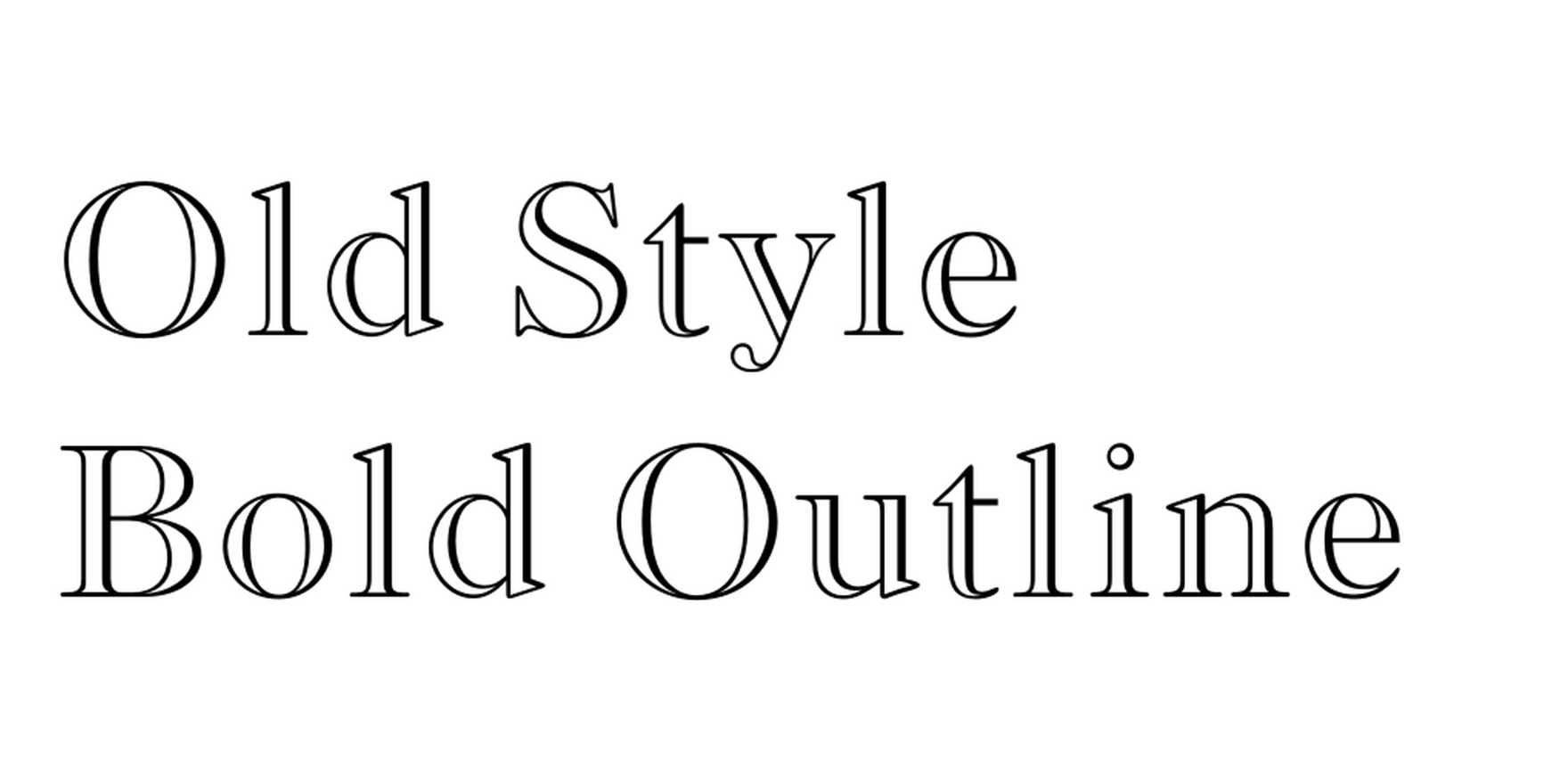 Monotype Old Style Bold Outline in use - Fonts In Use