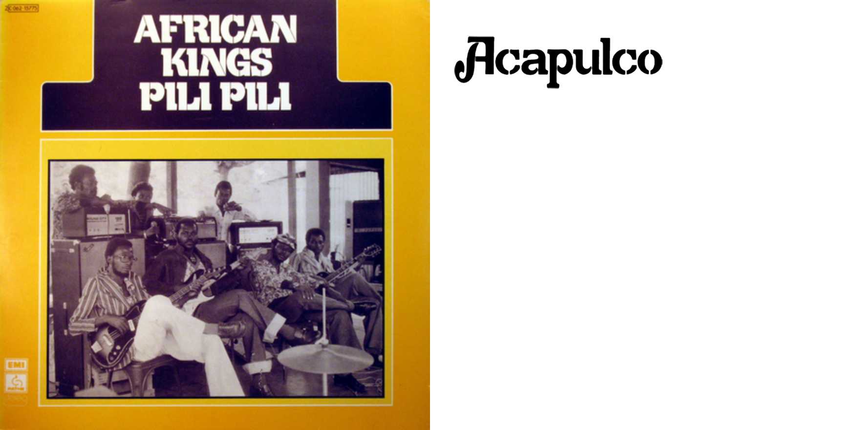 African Kings – Pili Pili album art - Fonts In Use