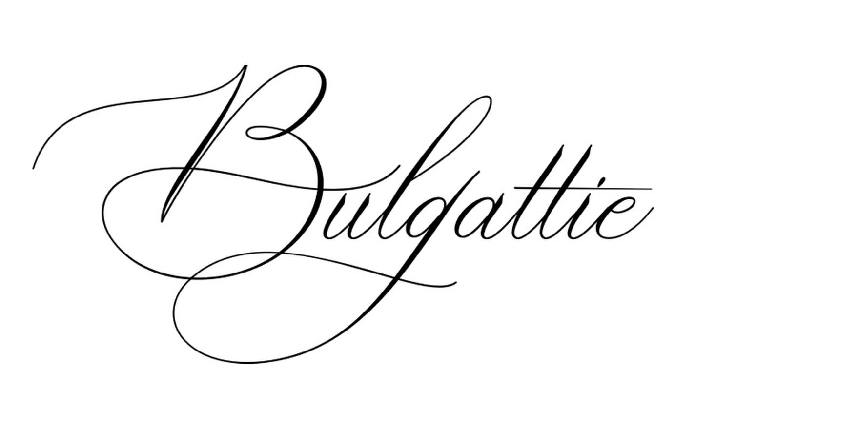 Bulgattie in use - Fonts In Use