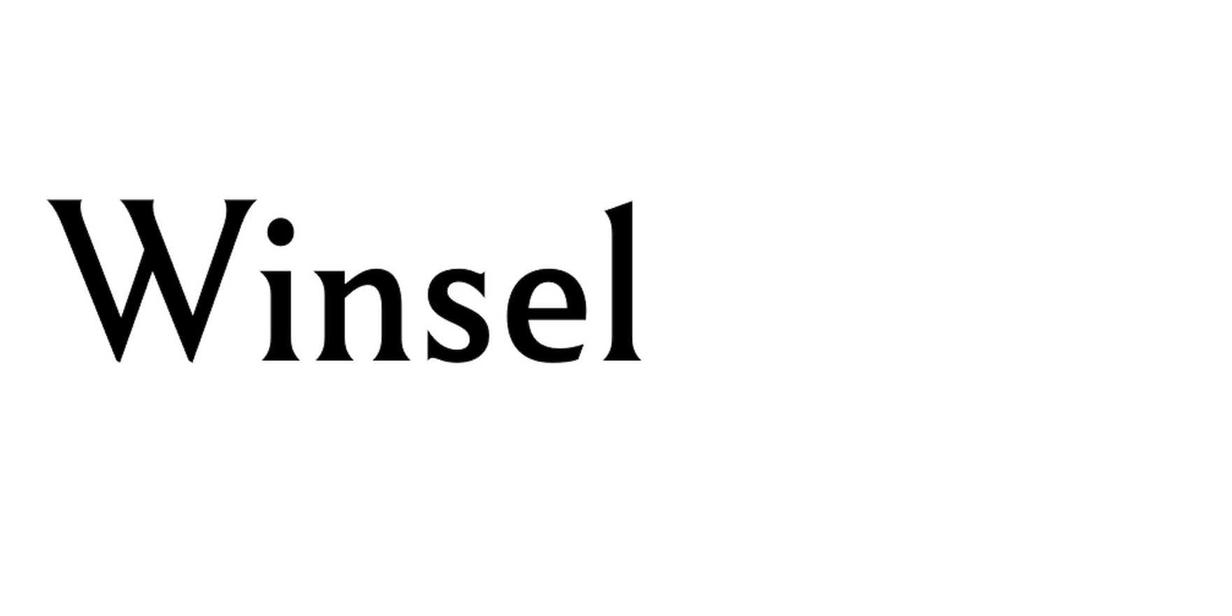 Winsel in use - Fonts In Use
