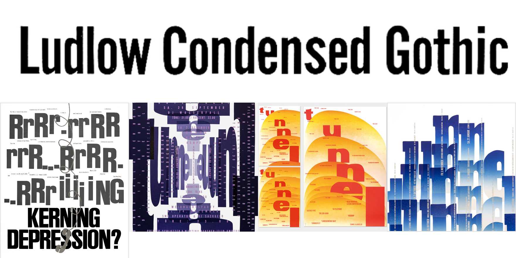 Ludlow Condensed Gothic in use - Fonts In Use