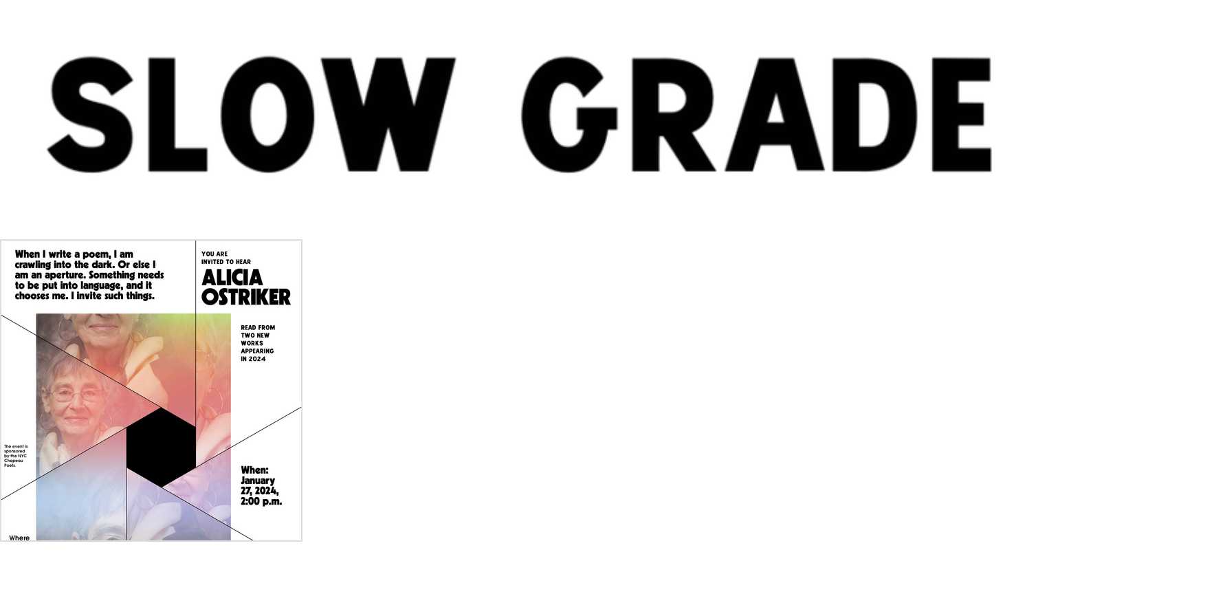 Slow Grade in use - Fonts In Use