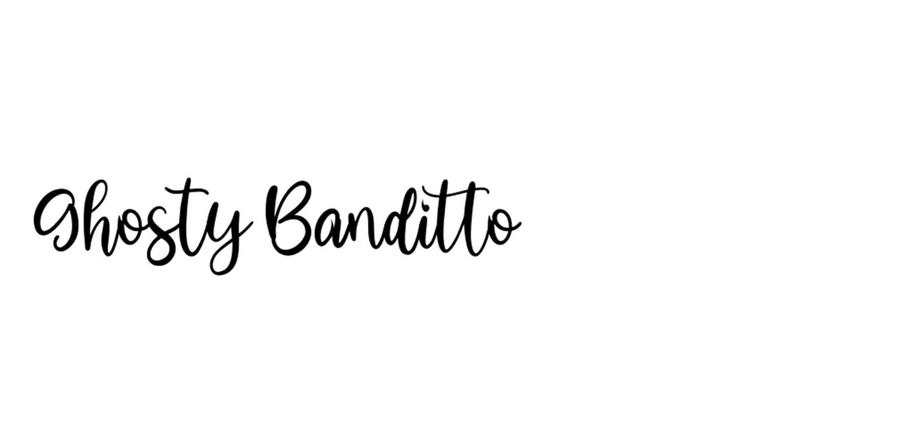 Ghosty Banditto in use - Fonts In Use