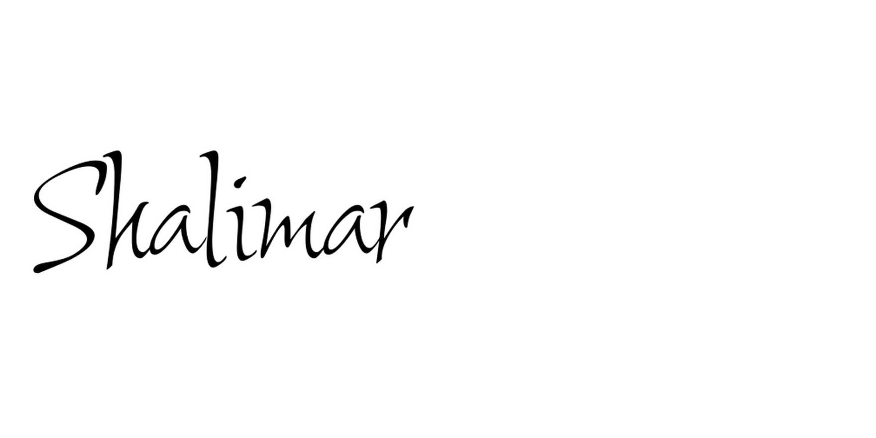 Shalimar (TypeSETit) in use - Fonts In Use