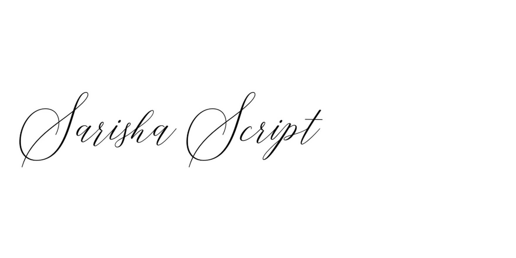 Sarisha Script in use - Fonts In Use