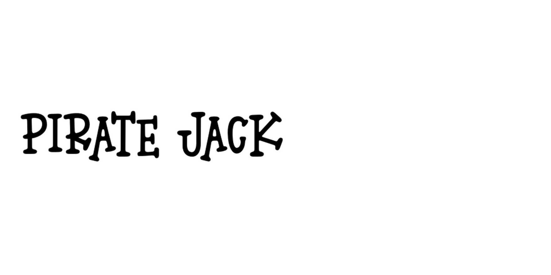 Pirate Jack in use - Fonts In Use