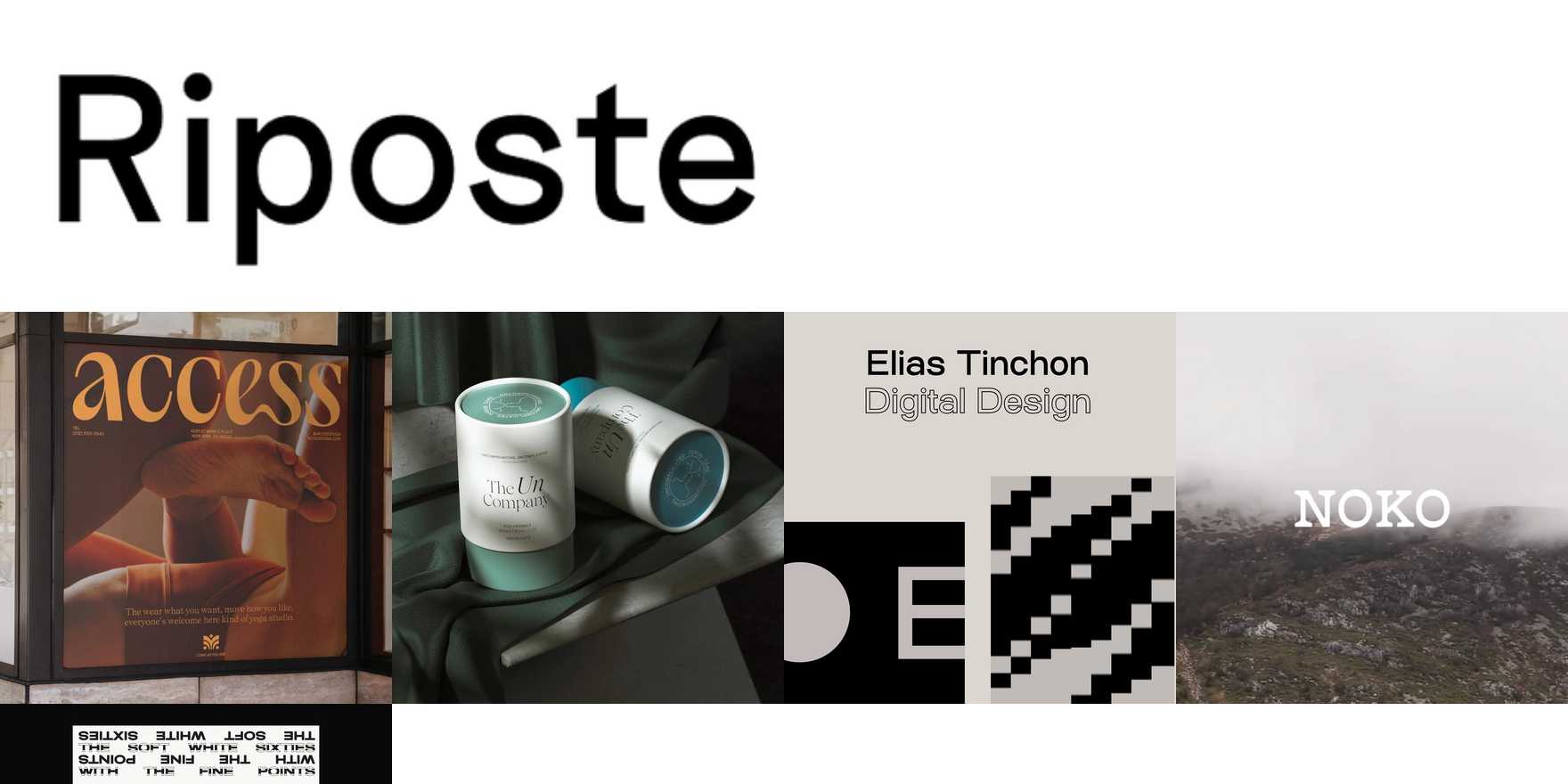 Riposte (Good Type Foundry) in use - Fonts In Use