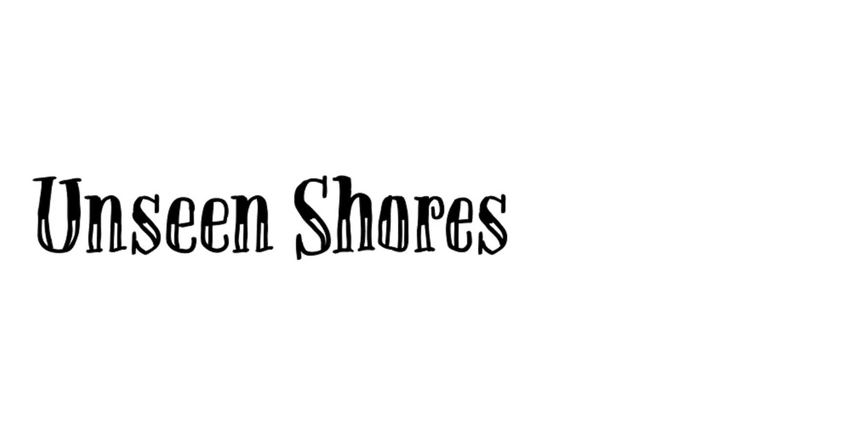 Unseen Shores in use - Fonts In Use