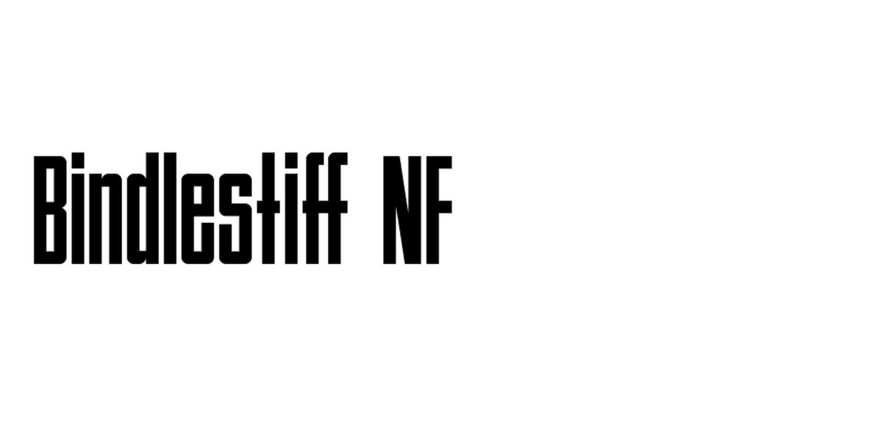 Bindlestiff NF in use - Fonts In Use
