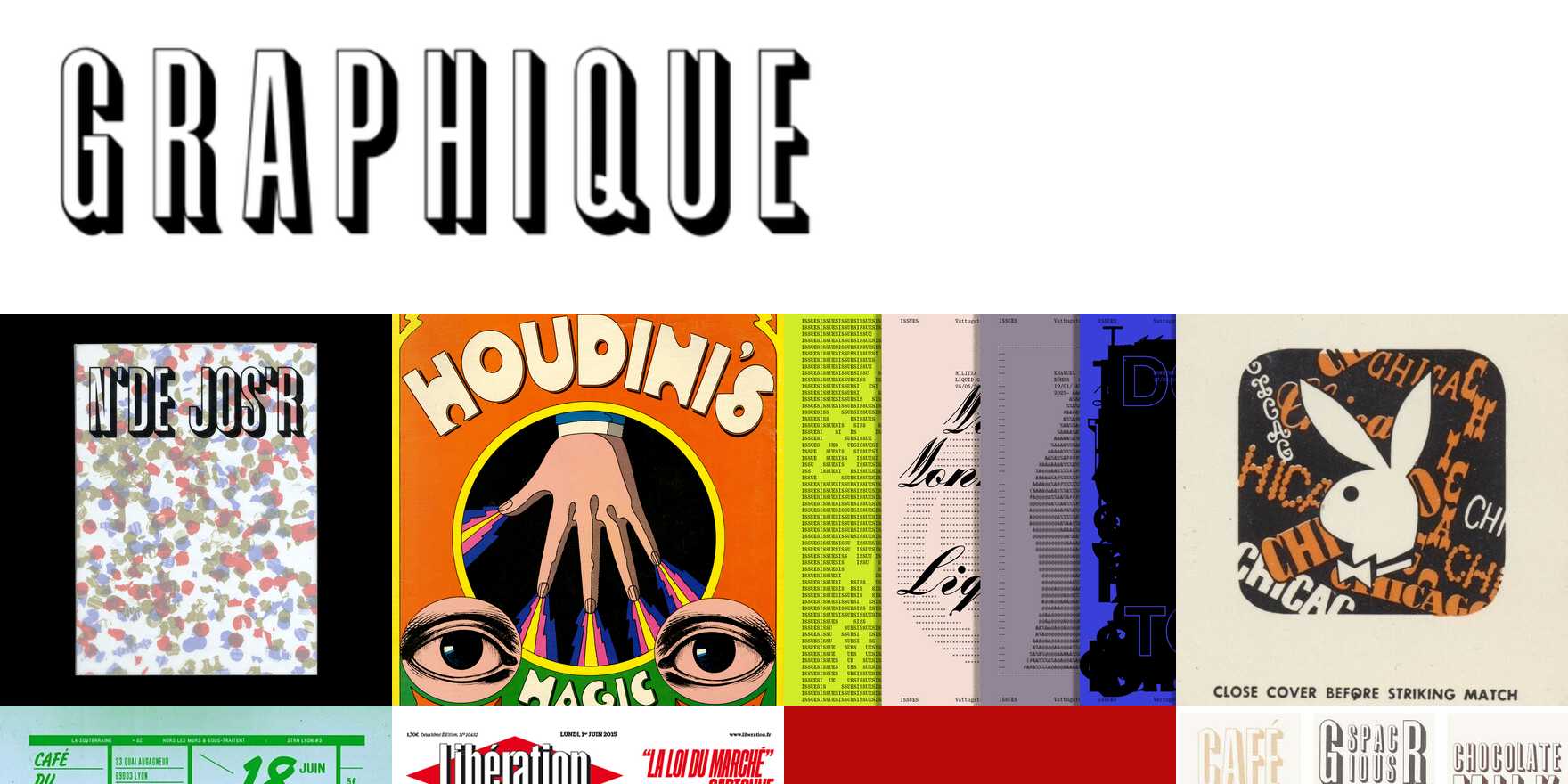 Graphique in use - Fonts In Use