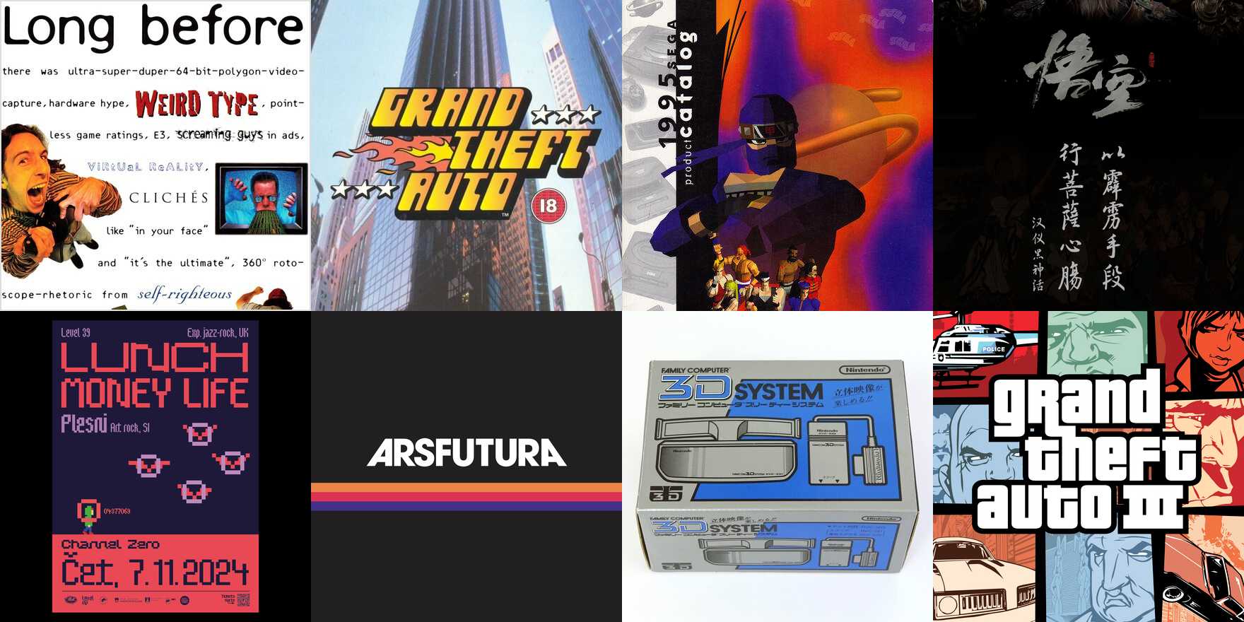 video games - Fonts In Use