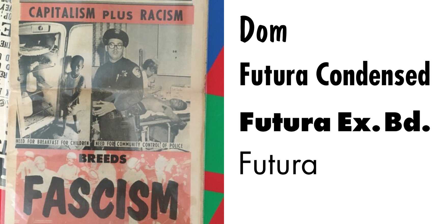 The Black Panther, Vol. 3, No. 4 (June 14, 1969) - Fonts In Use