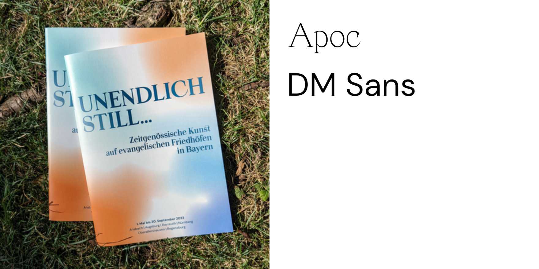 Unendlich still… - Fonts In Use