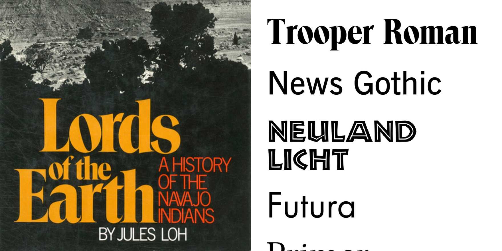 Lords of the Earth. A history of the Navajo Indians by Jules Loh ...