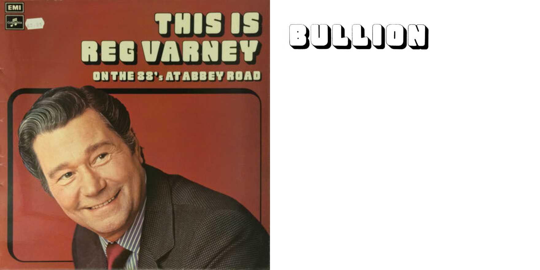 This is Reg Varney. On the 88’s at Abbey Road album art - Fonts In Use
