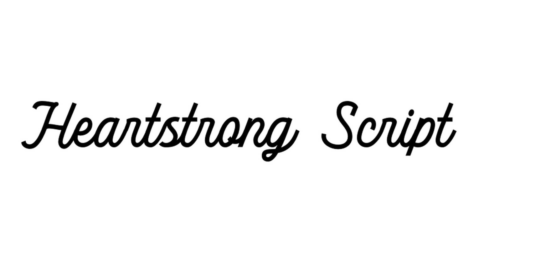 Heartstrong Script in use - Fonts In Use