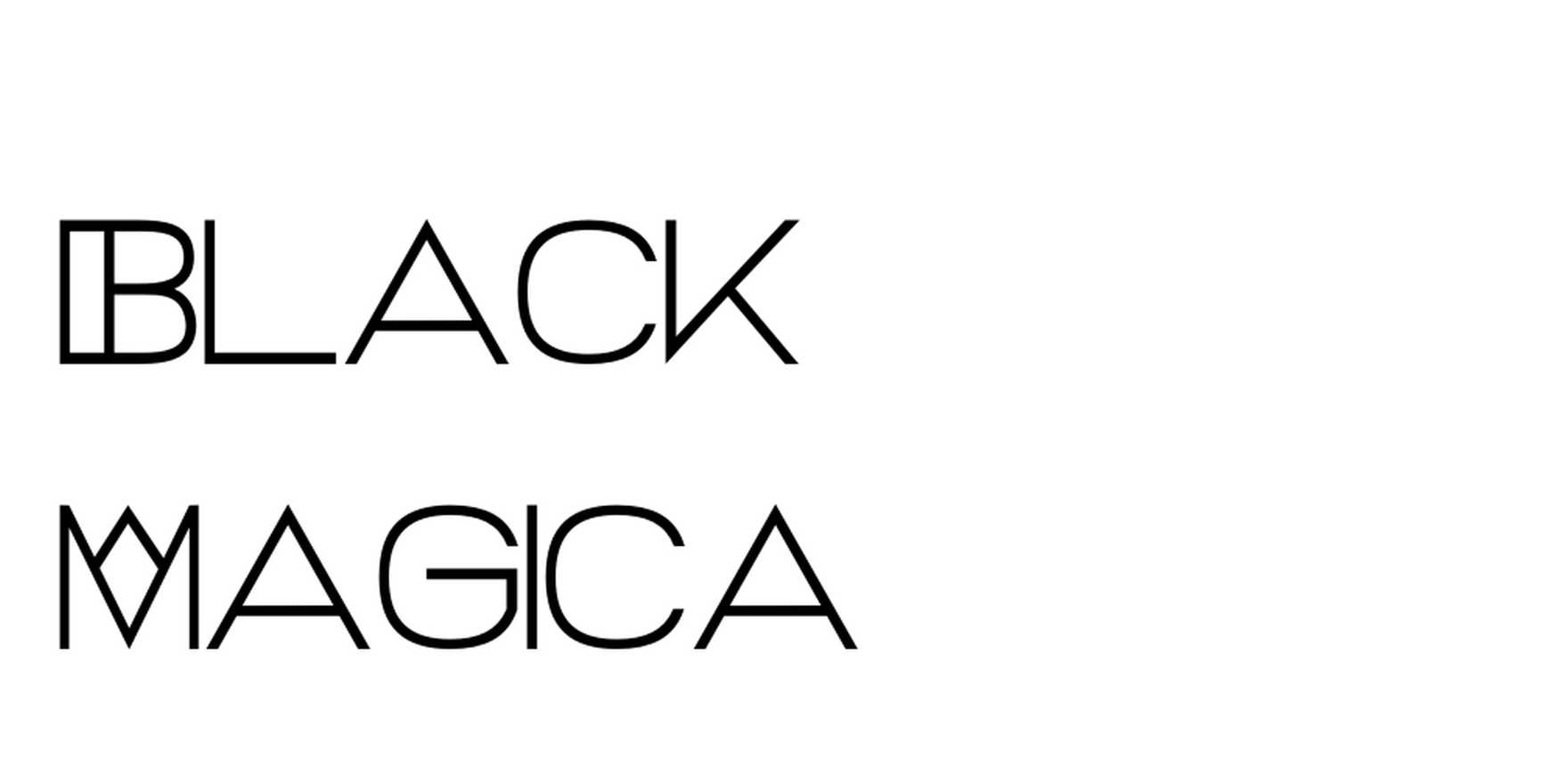 Black Magica in use - Fonts In Use