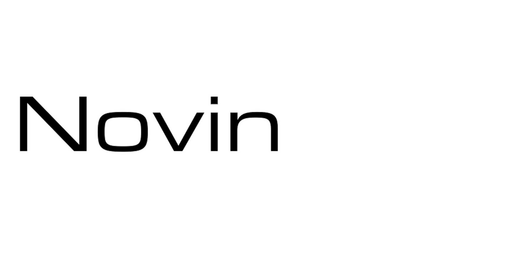 Novin in use - Fonts In Use
