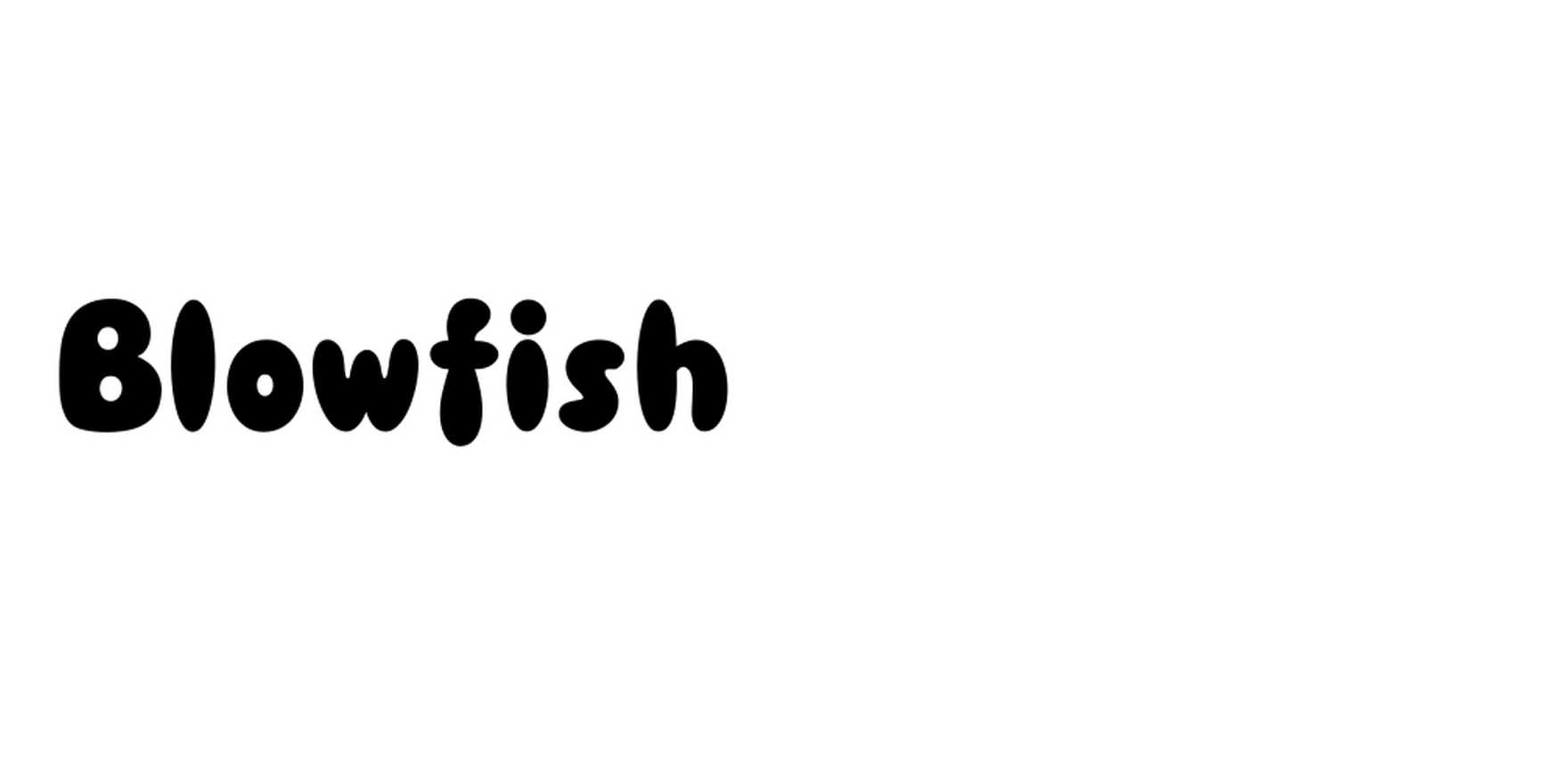 Blowfish in use - Fonts In Use