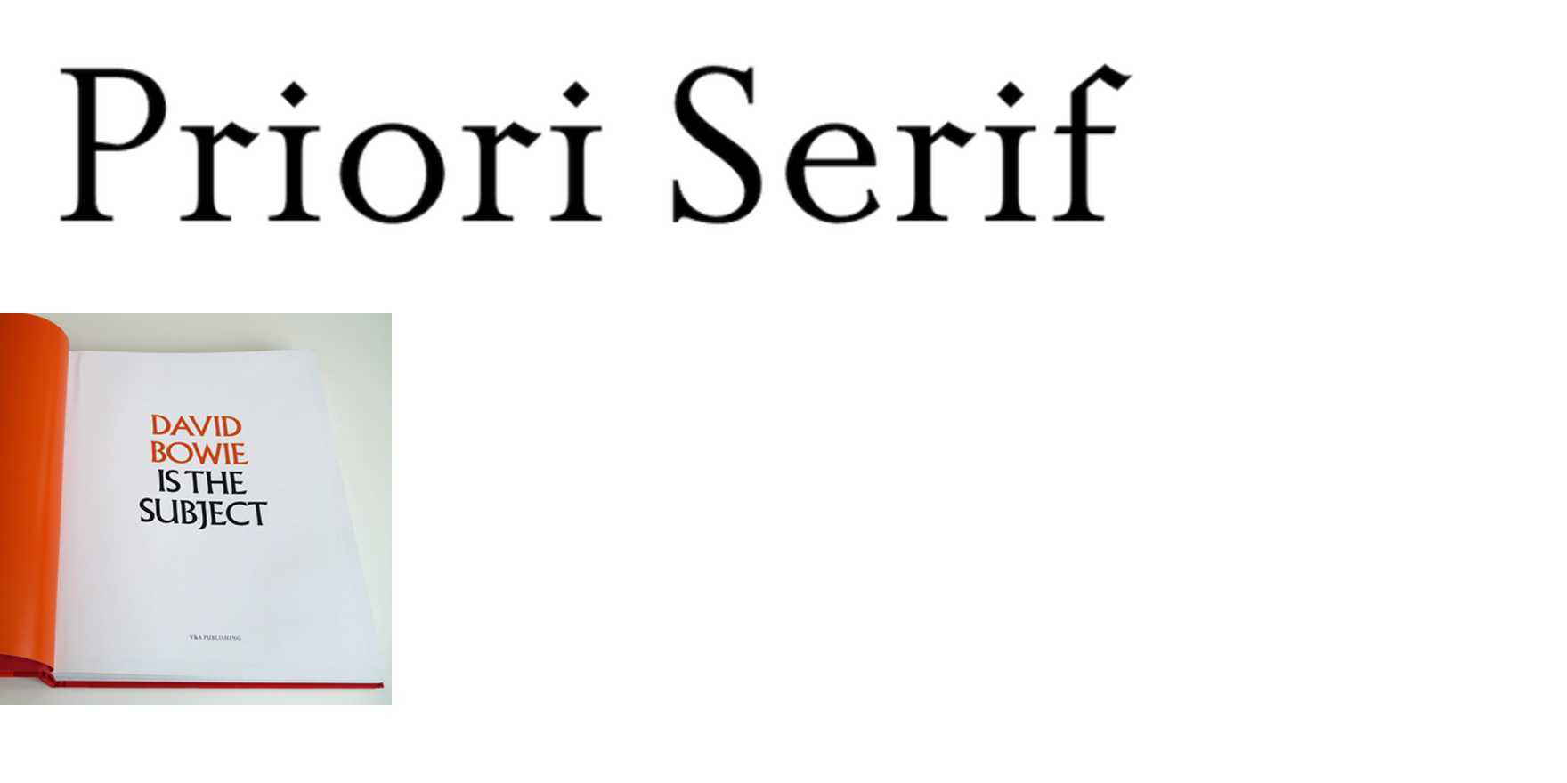Priori Serif in use - Fonts In Use