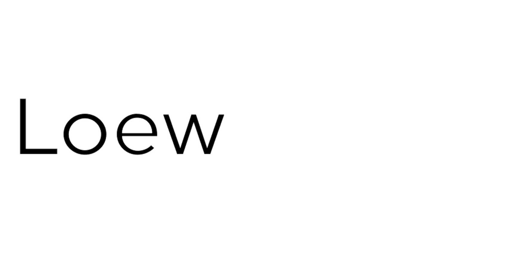 Loew in use - Fonts In Use