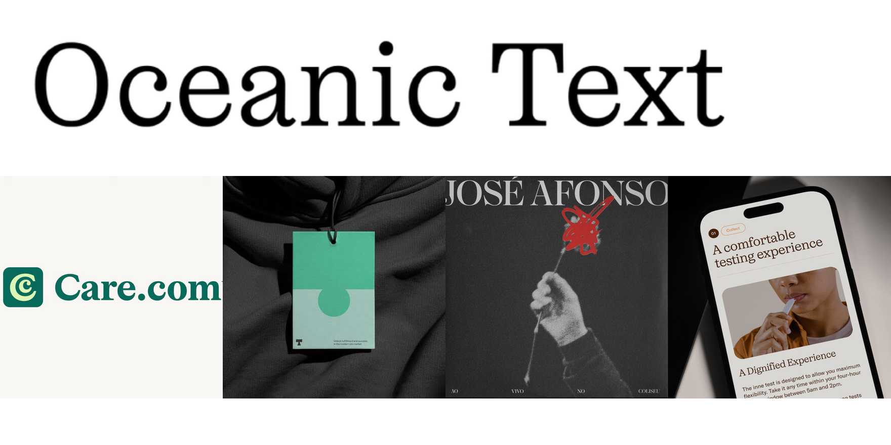 Oceanic Text in use - Fonts In Use