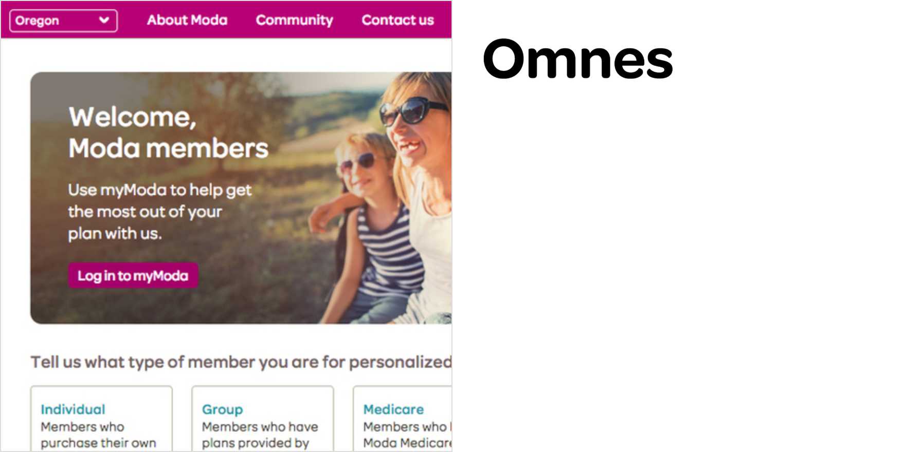 Moda Health - Fonts In Use