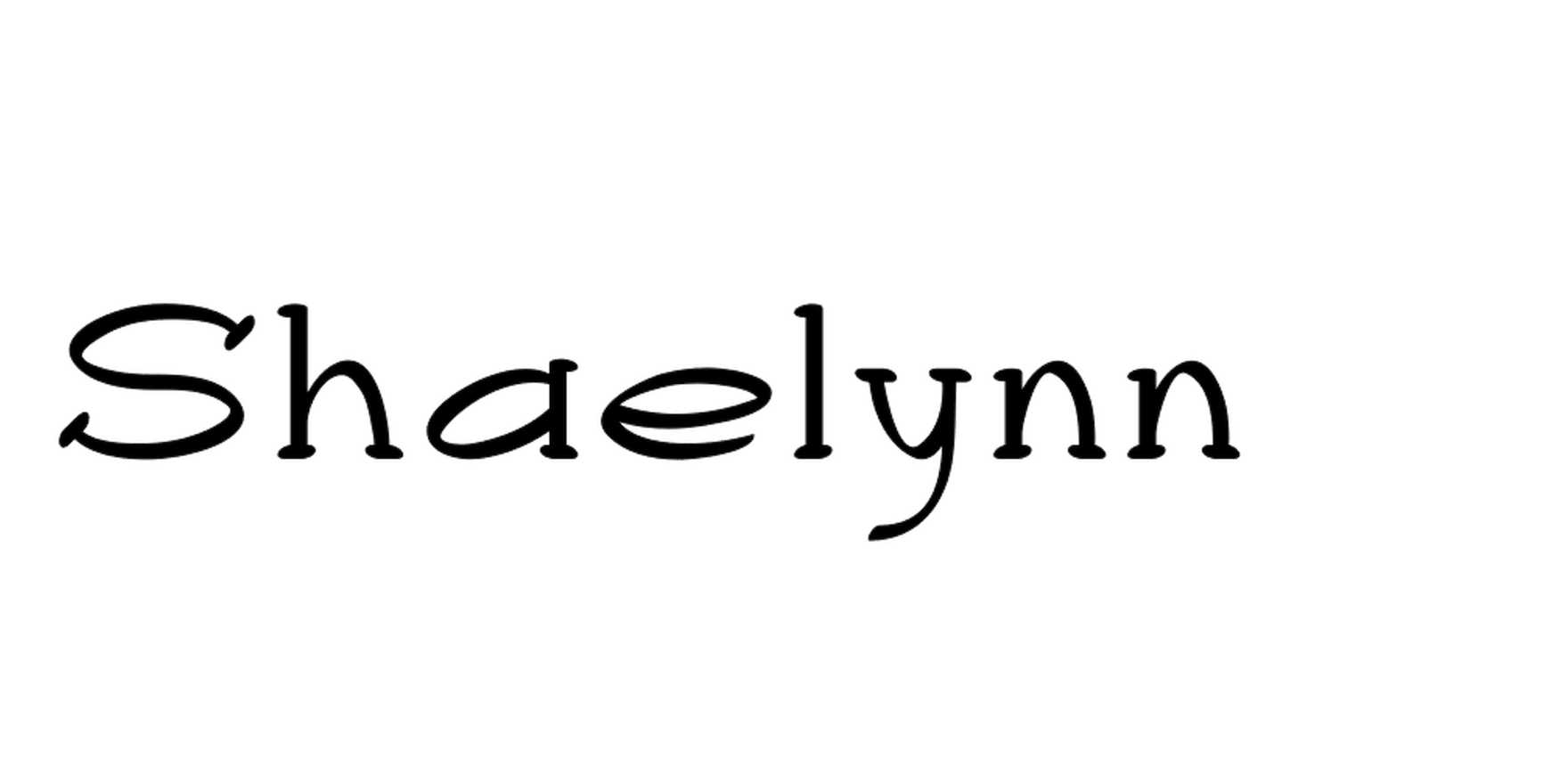 Shaelynn in use - Fonts In Use