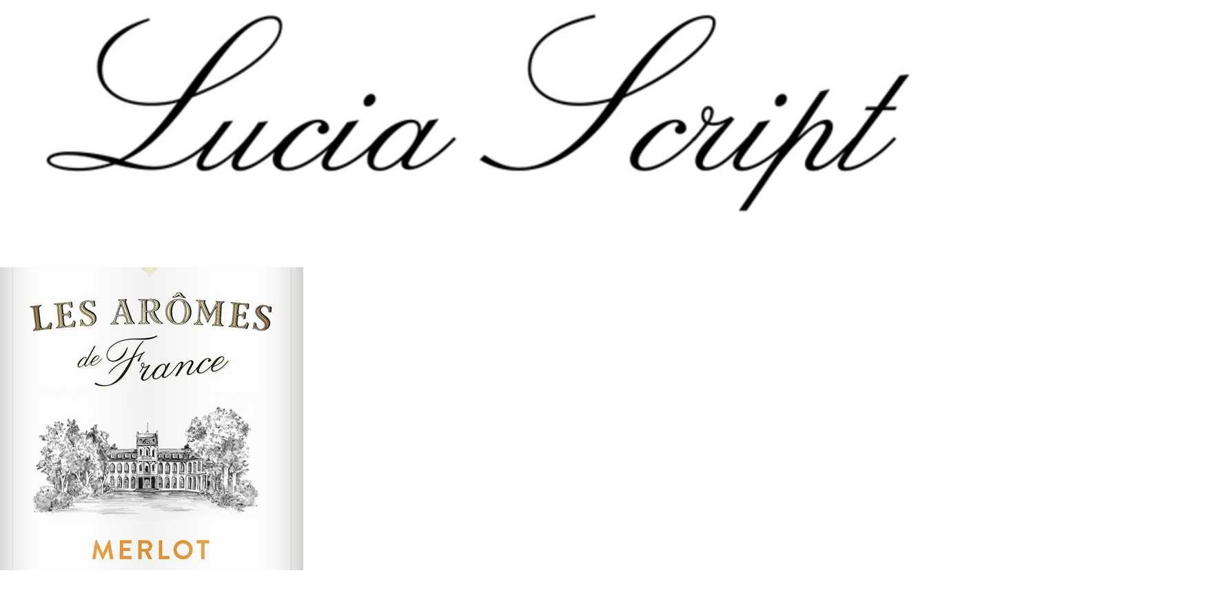 Lucia Script in use - Fonts In Use