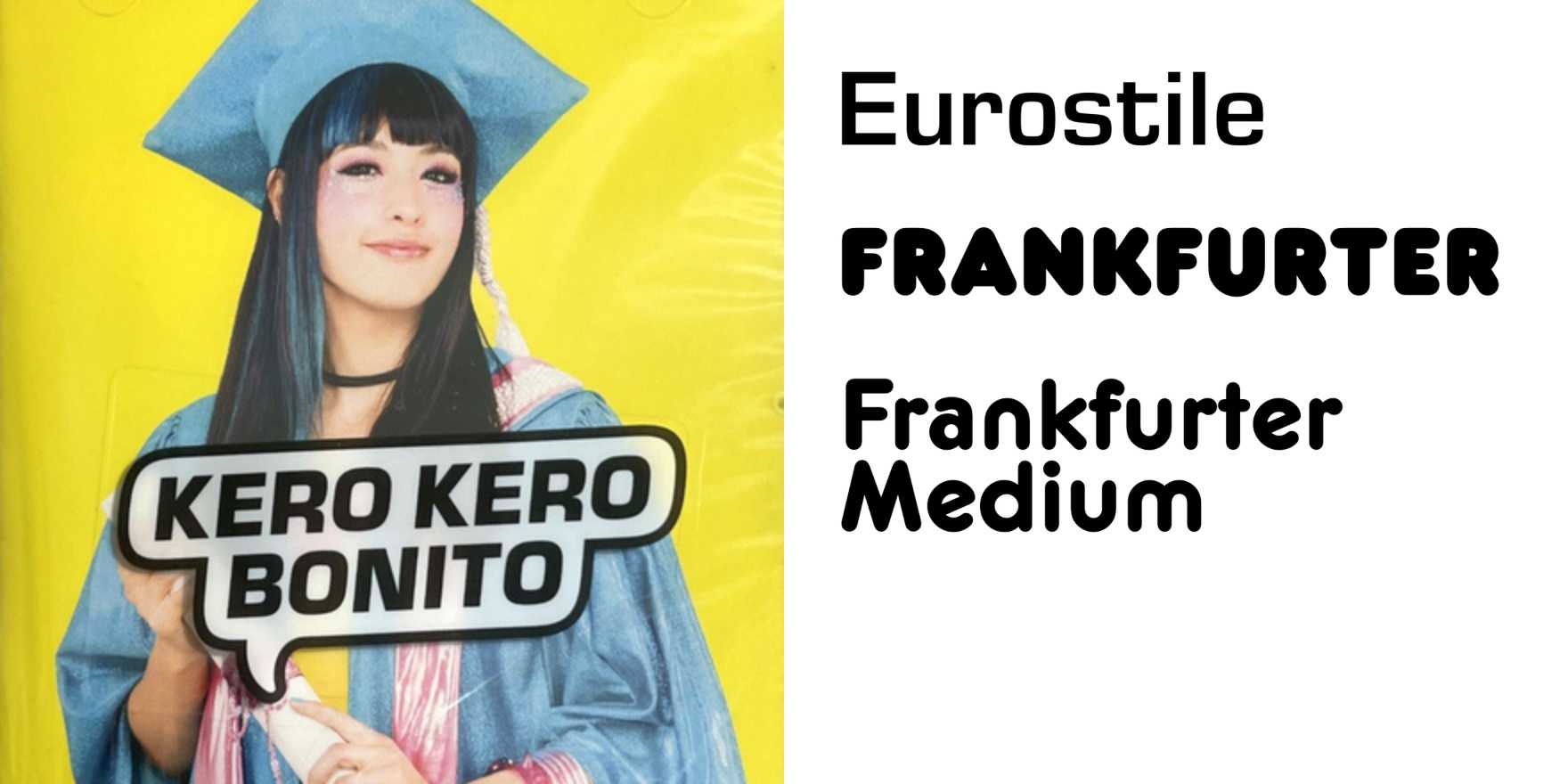 Kero Kero Bonito – Bonito Generation album art - Fonts In Use